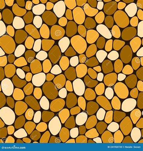 Paving Seamless Texture Brick Stone Wall Vector Illustration