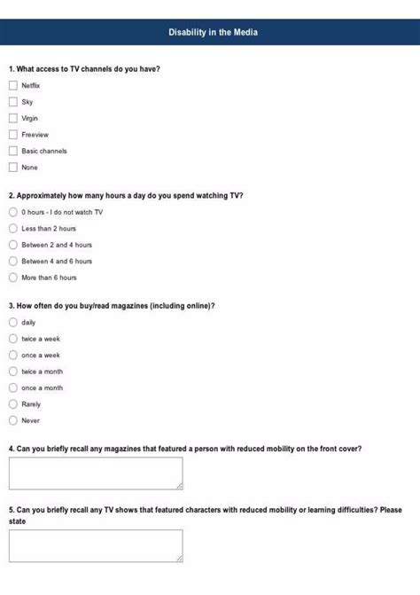 Coursework Development Questionnaire Pdf
