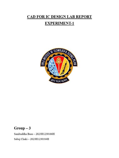 Cad Lab 1 Pdf