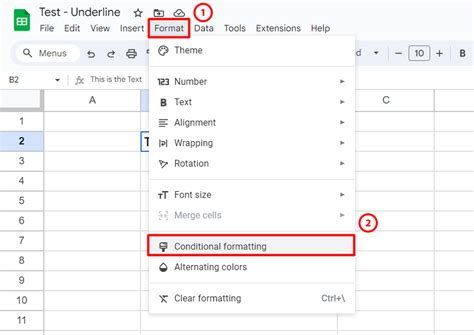 How To Underline Text In Google Sheets Quickest Methods