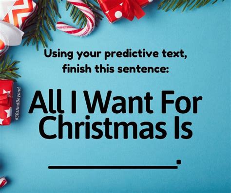 interactive posts christmas interactive posts predictive text