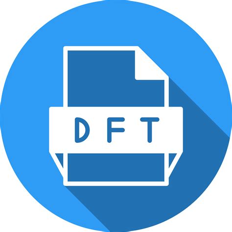 Dft File Format Icon 15824391 Vector Art At Vecteezy