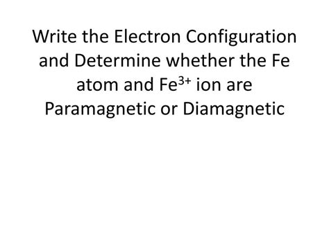 Ppt Electron Configuration Powerpoint Presentation Free Download