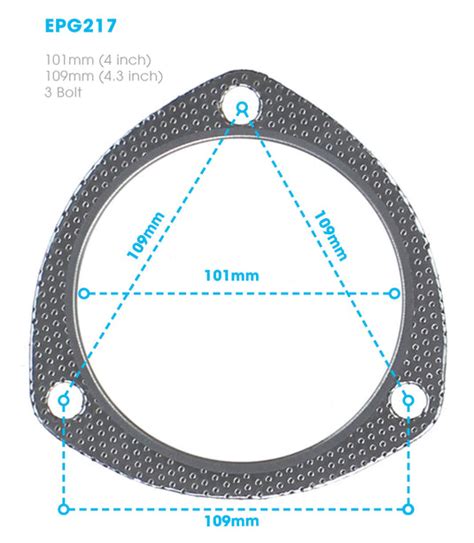 Universal Exhaust Flange Gaskets Permaseal