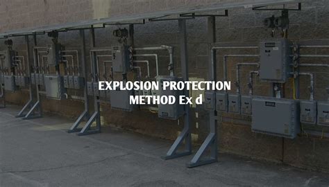 Ex D Type Of Protection Cobic Ex Com Explosion Proof Equipment