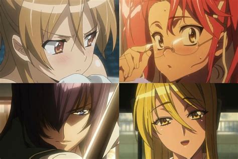 Highschool Of The Dead Rei And Saeko