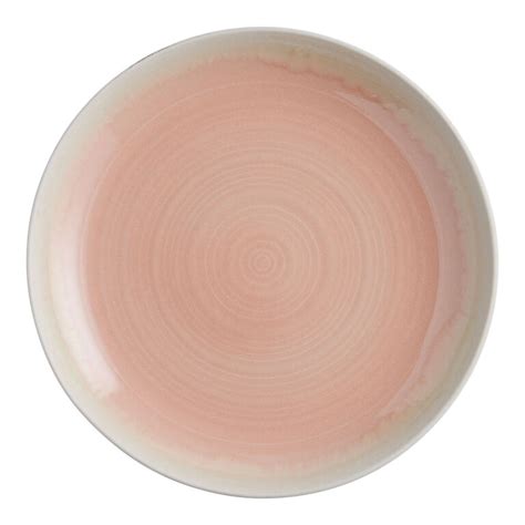 Rosa Pink And Tan Ombre Reactive Glaze Dinnerware Collection World Market