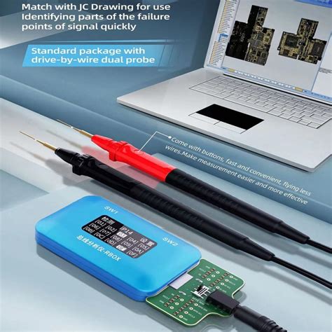 JCID Rbox Bus Analyzer para detección de fallas de señal en iPhone y Android