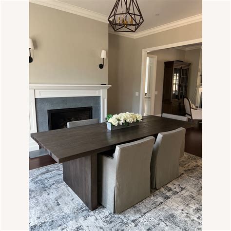 Restoration Hardware Reclaimed Oak Plank Dining Table Aptdeco