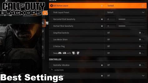 Black Ops 6 Best Settings For Consoles Movement Controller Graphics