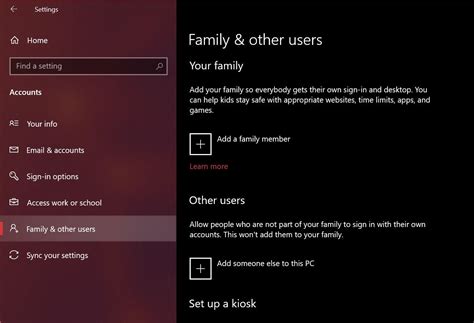 Ways To Create A Local User Account In Windows