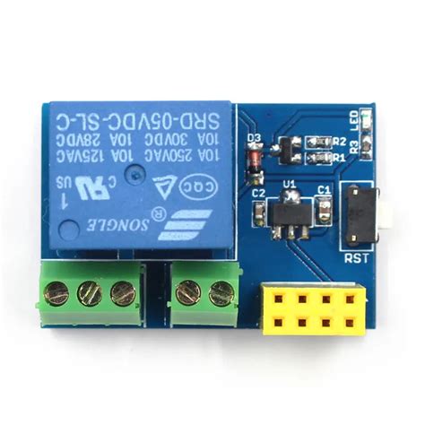 Módulo Relay Esp01 Esp01s Compatível Esp8266 Tasmota Esphome Casa Inteligente Automação