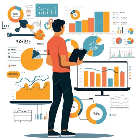 Premium Vector Businessanalyticsvectorillustration