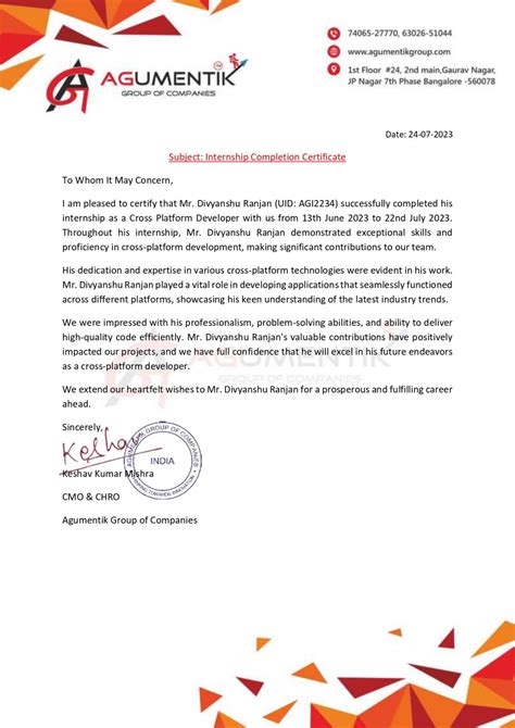 Divyanshu Ranjan On Linkedin Agumentikgroupofcompanies Summerinternship Flutter Dart