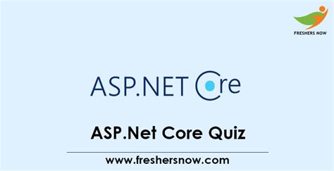 ASP Net Core Quiz Multiple Choice Questions And Answers