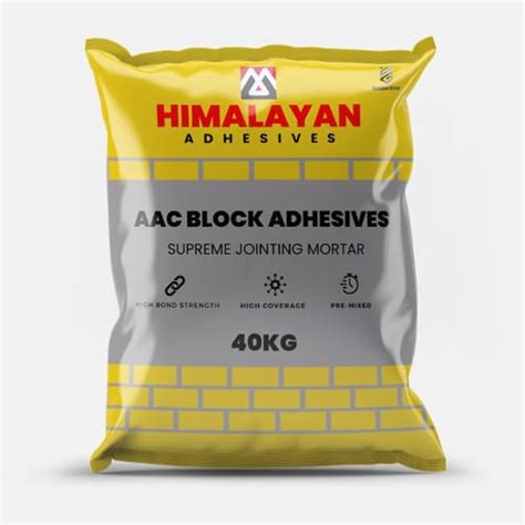 40kg Himalayan Aac Block Adhesive At ₹ 500bag Haldwani Id 20877458930