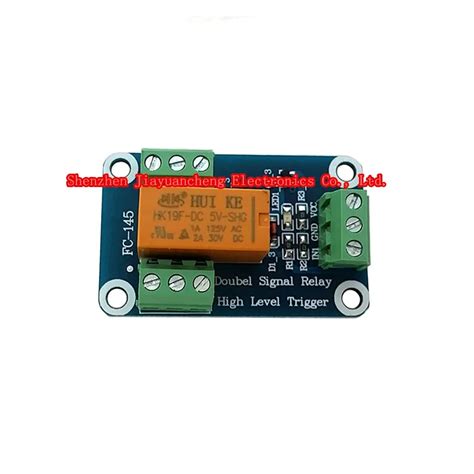 Channel V Duplex Signal Relay Module High Level Trigger A Current HK F For PLC Control SCM