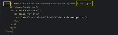 Bootstrap 5 Comment Fixer Une Barre De Navigation Booglit