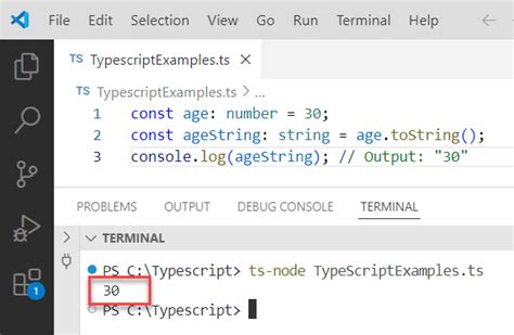 Convert A Number To A String In Typescript