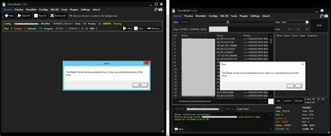 Bug Index Was Outside The Bounds Of The Array · Issue 664 · Openbulletopenbullet · Github