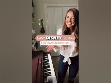 Easy Disney Songs For Piano Beginners Youtube