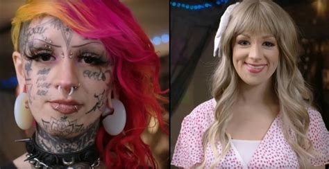 Dune Fille Tatouée à Une Beauté Fabuleuse Les Photos Avant Après De