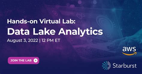 starburst on linkedin aws devday data lake analytics lab starburst