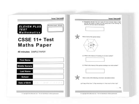 CSSE Essex Practice Papers Answers Free Download