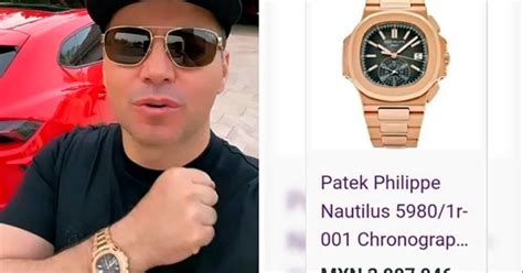 Ahora Muestra Diputado Tony Flores ‘lord Lamborghini Millonario Reloj