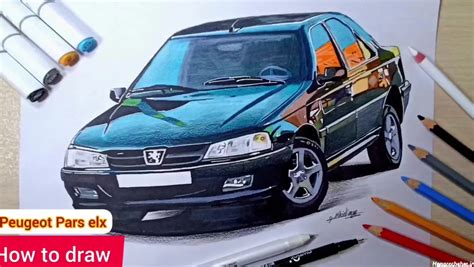 20 عکس از نقاشی ماشین ۴۰۵ شگفت‌انگیز و جذاب