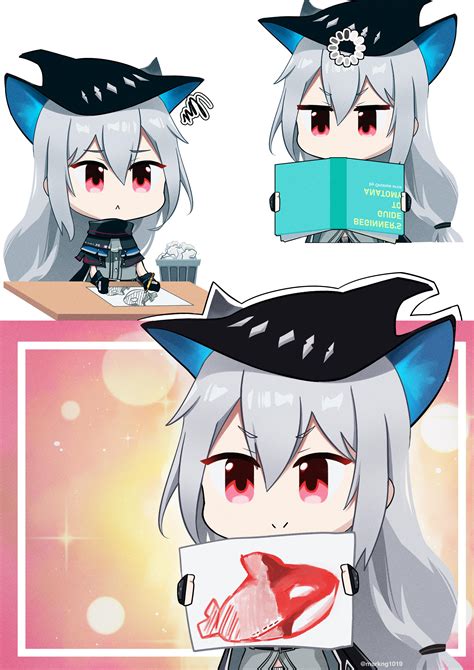 Skadi tries to art : r/arknights