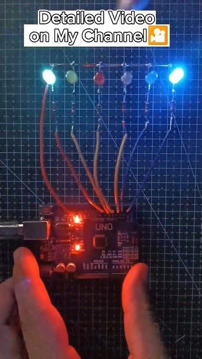 How To Make A Forward Backward Walking Led Circuit With Arduino