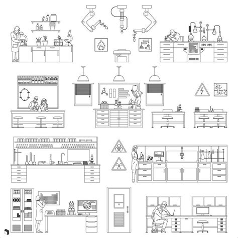 Cad Blocks Free Section Drawing Chemical Plant Perspective Drawing