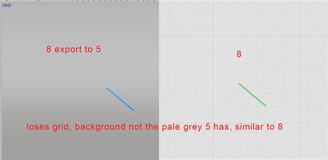 Exporting From 8 To 5 Loses Background Colour And Grid Rhino For