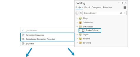 database connection dialog updates for arcgis pro 3 2