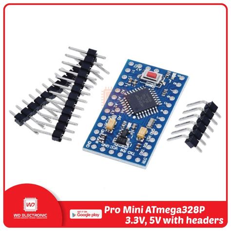 PRO MINI 5V 16 MHz WITH HEADER ARDUINO PRO MINI 5V Shopee Indonesia