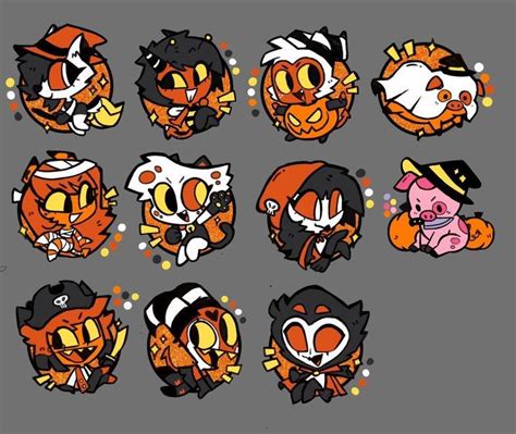 Helluva Boss Halloween Chibi By Kacperkrysiak On Deviantart