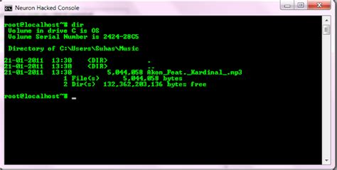 Angelus HACK FUN 2 Make Your CMD Prompt To Look As LINUX Terminal