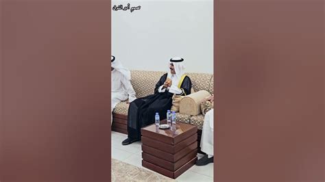 زيارة الشيخ طلال مشعل الاحمد الجابر الصباح الى ديوان النائب السابق راشد
