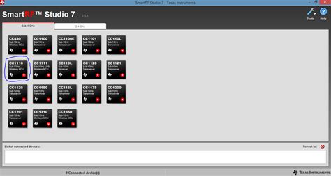 SmartRF Studio 7 Download Other Wireless Technologies Forum Other Wireless TI E2E Support