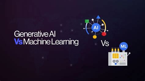 Generative AI vs. Machine Learning: Key Differences & Applications