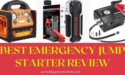 Top 10 Best Portable Jump Starter with Air Compressor 2023 - Generators ...