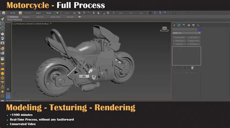 Artstation Motorcycle Tutorial Full Process Tutorials