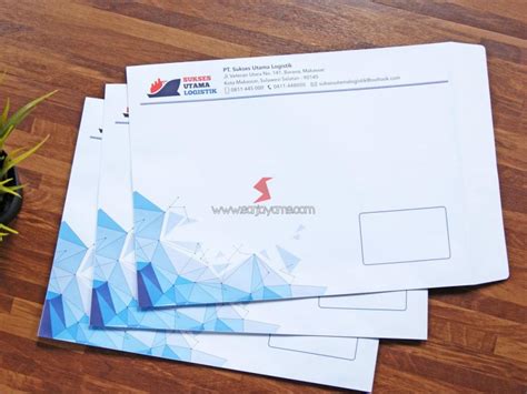 Cetak Amplop Custom Folio Sukses Utama Logistik Image Gallery