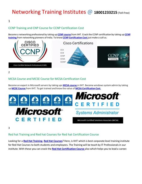 Ppt Networking Courses Networking Training Institutes Ccna Course