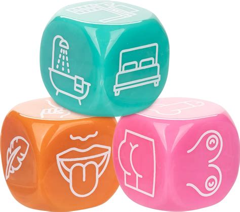 Amazon Com CalExotics Naughty Bits Roll With It Icon Based Sex Dice Game SE