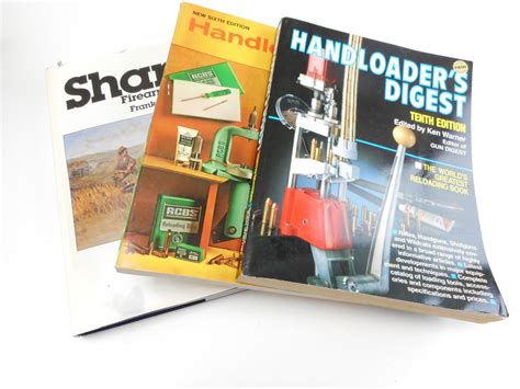 Assorted Firearm And Reloading Books