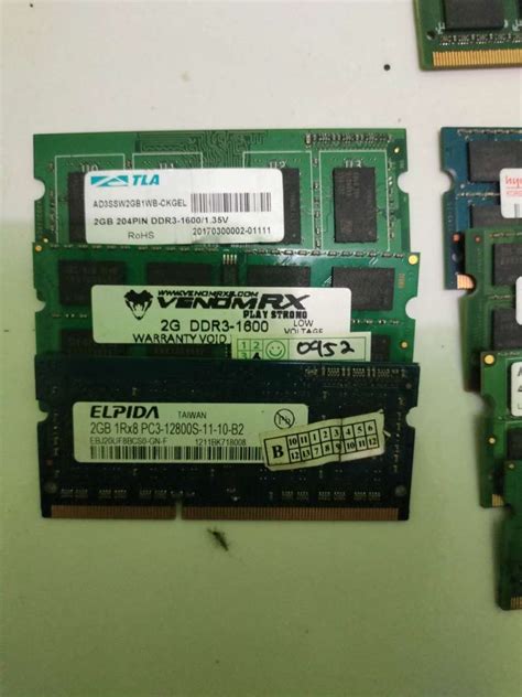 Jual Ram Laptopsodim 8gb4gb2gb Ddr3 Dan Ddr2 Second Bergaransi 2gb Ddr3 Di Seller K2c