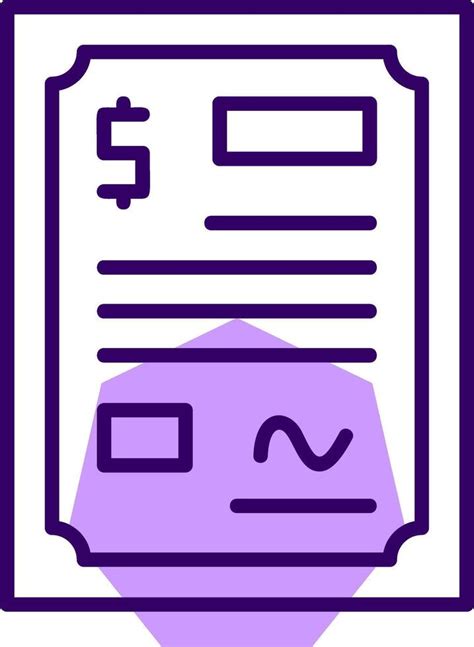 Contract Outline Shape Style Icon 54076246 Vector Art At Vecteezy