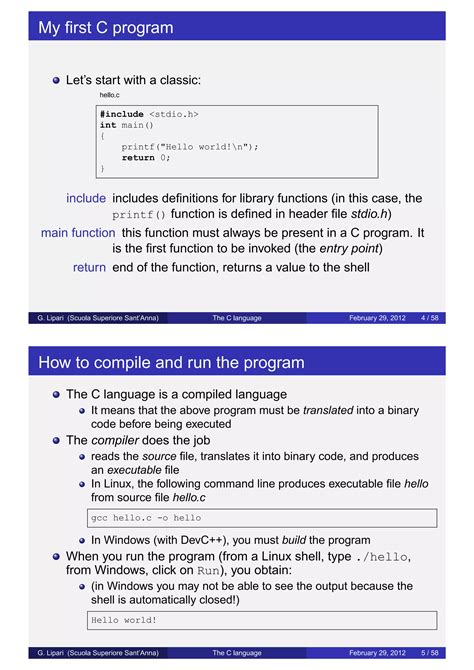 Fundamentals Of C Programming Pdf